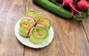 Fukahire Kurage Cucumber Rolls | Azuma Foods (Canada) Co., Ltd.