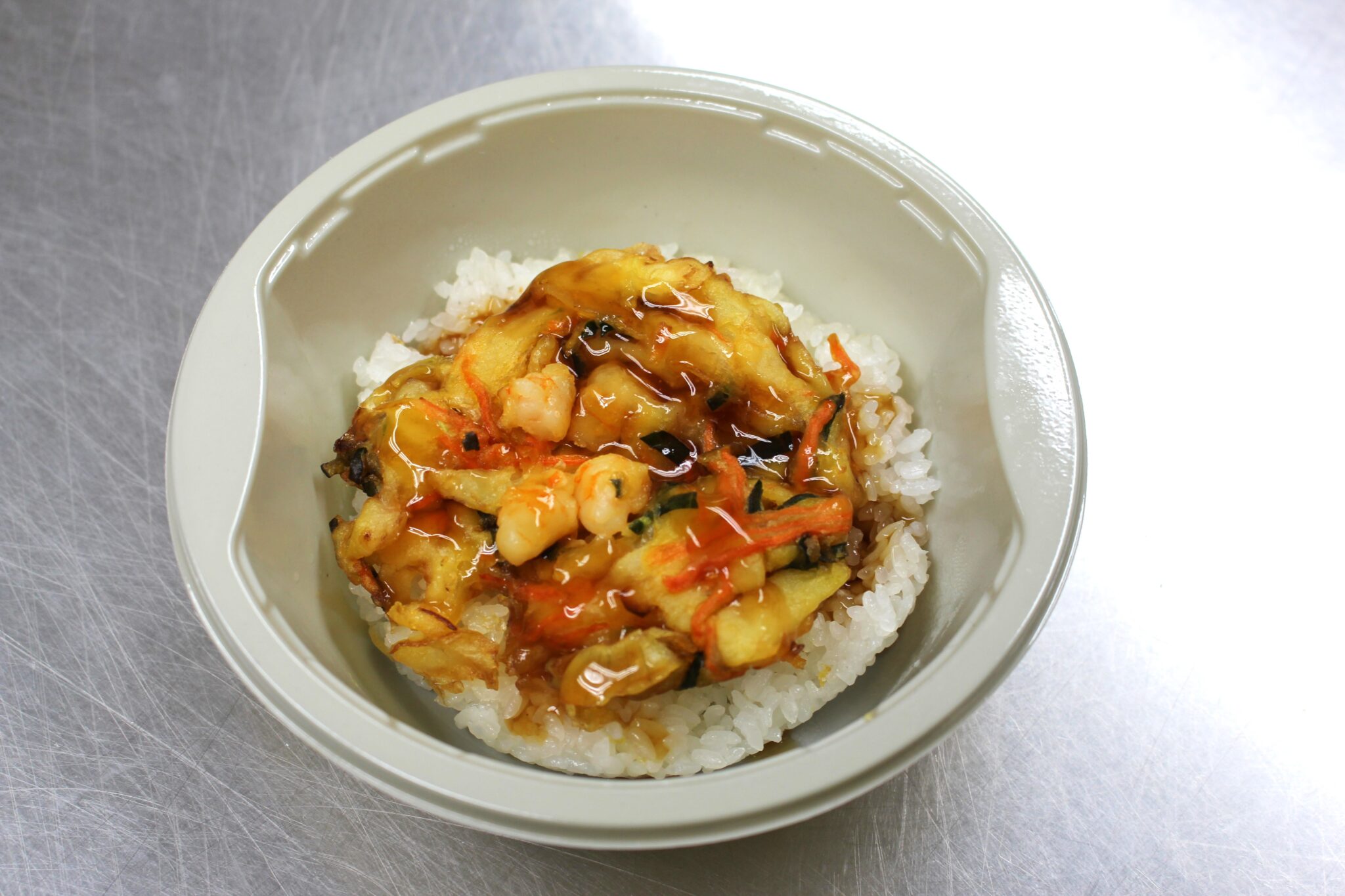 GO-HAN Ebi Kakiage Don 290g (Mixed Shrimp & Vegetable Rice Bowl ...